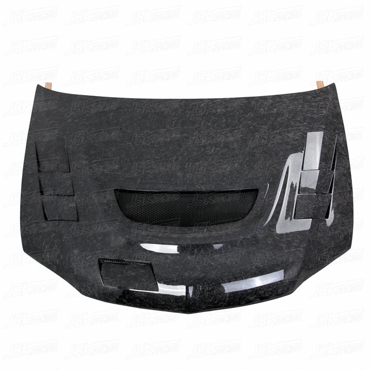 FORGED CARBON FIBER VSII STYLE HOOD (EVO 7-9) – CARBON EVOLUTION WA